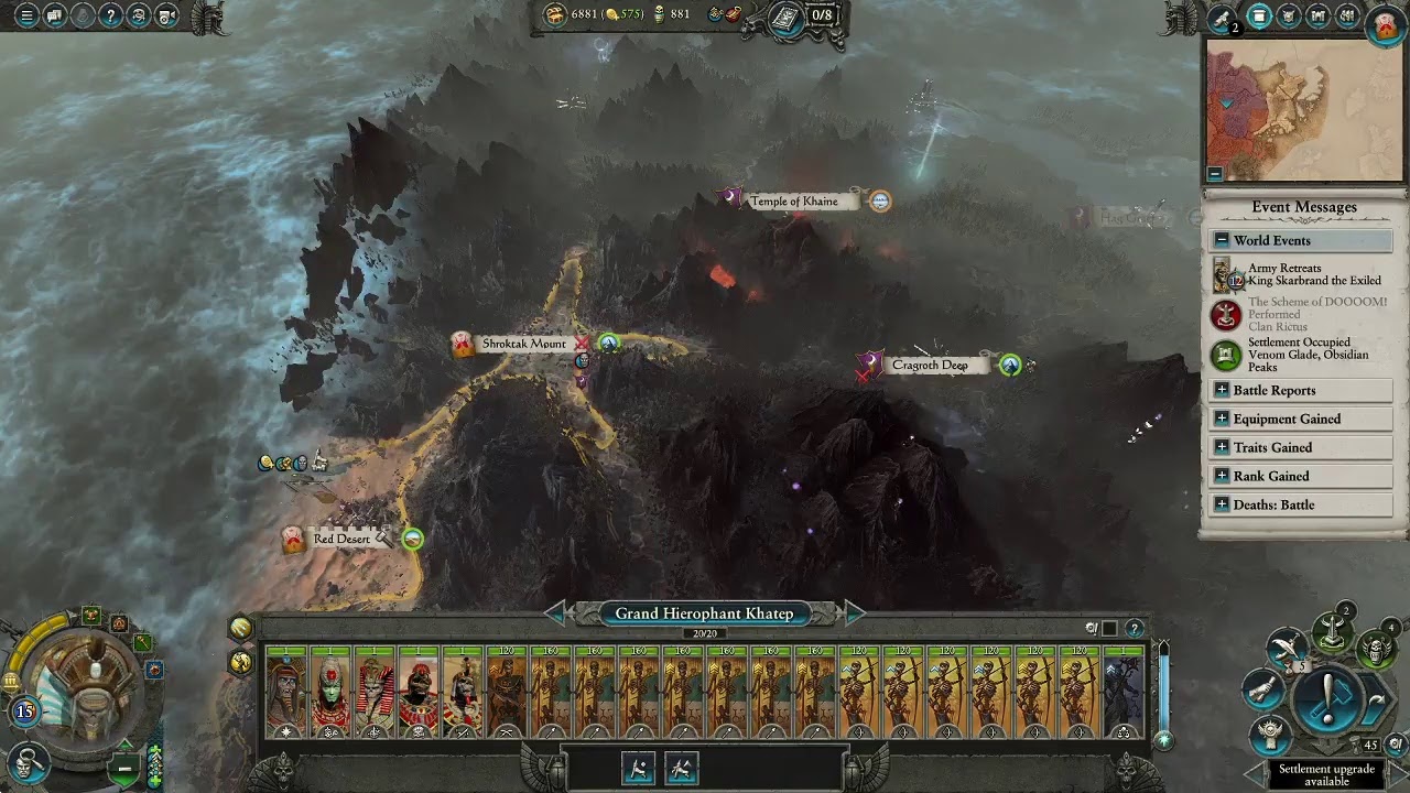 Total War Warhammer 2 - Mortal Empires - Tomb Kings - Grand Hierophant ...