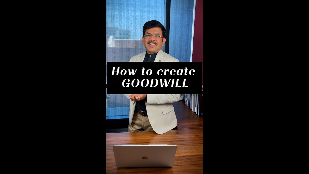 How to create goodwill - YouTube