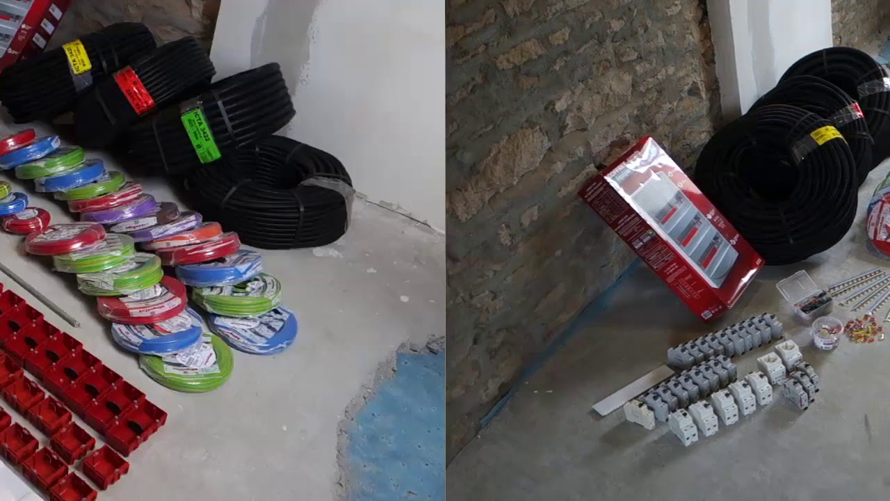 Electrical installation completely new in the whole house Do it ...