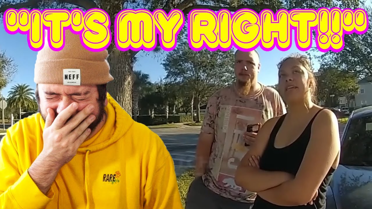 REACTING TO ENTITLED COUPLE THINKING THEY OWN THE ROAD | DRZL REACTS ...
