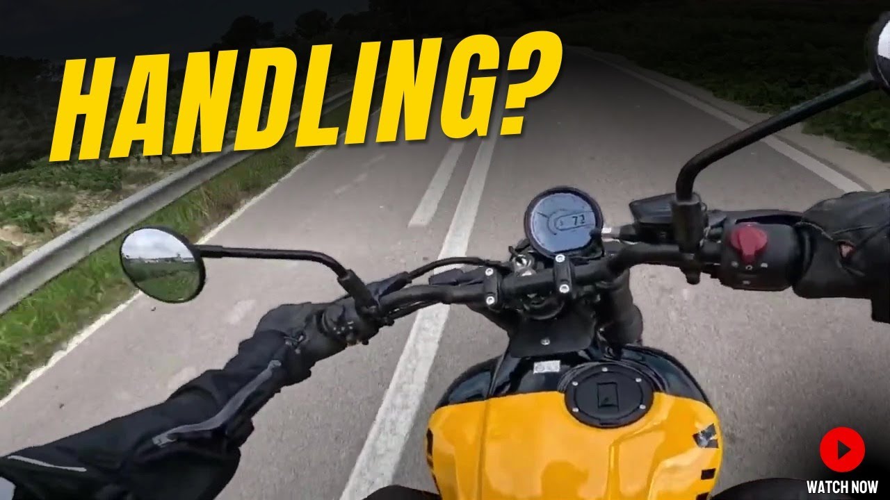 Royal Enfield Guerrilla Performance & Handling POV - YouTube