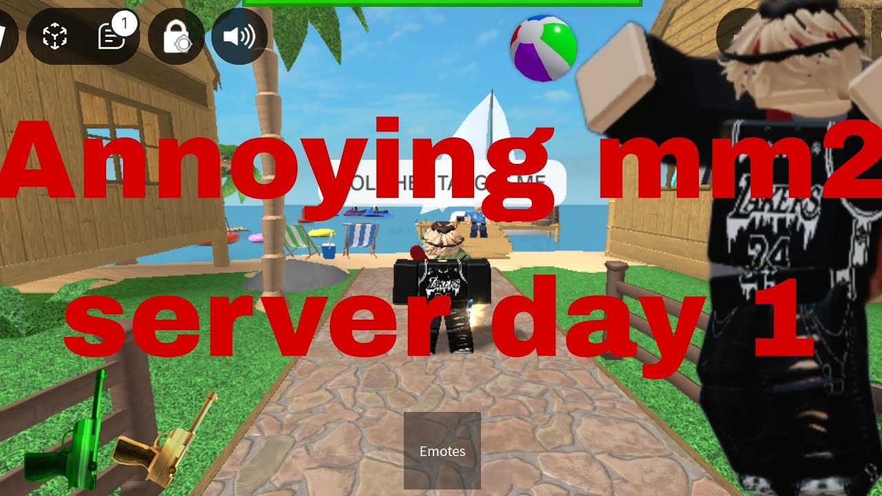 Annoying another mm2 server - YouTube