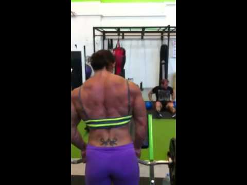 Christal Cornick Back Training (Prep 2013) - YouTube