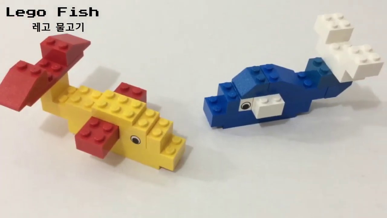 DISNEY PIXAR 'FINDING Lego NEMO'/ 디즈니 레고 물고기 '니모를 찾아서'/ Procurando Lego ...