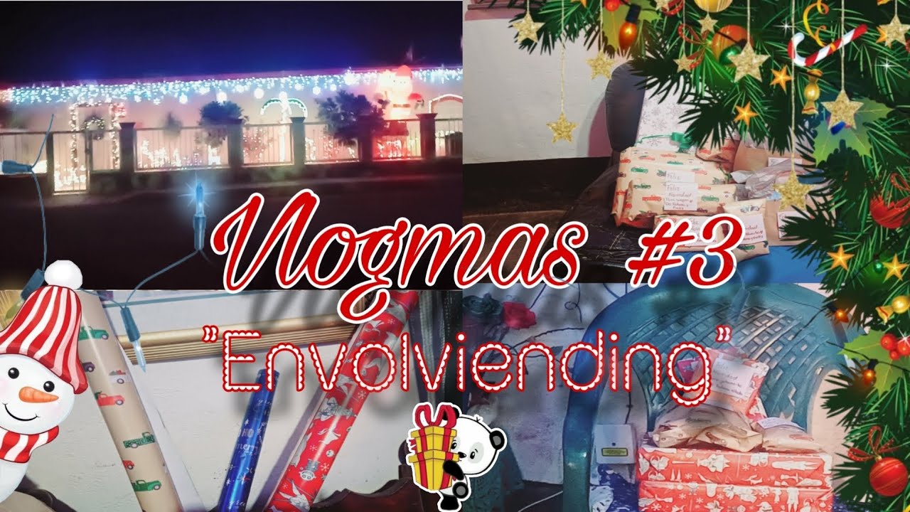 Vlogmas #3 "Envolviending"-Fatima Nuñez 🎁🎄 - YouTube