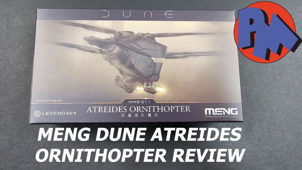 MENG DUNE ATREIDIES ORNITHOPTER REVIEW - YouTube
