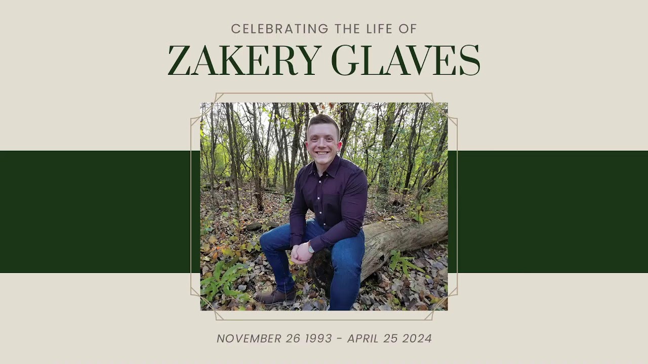 Celebrating the life of Zakery Glaves - YouTube