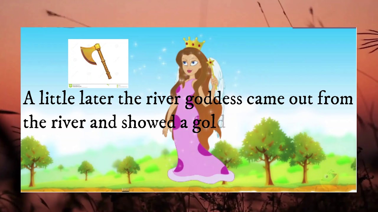 The Honest Woodcutter - Story for Kids - YouTube