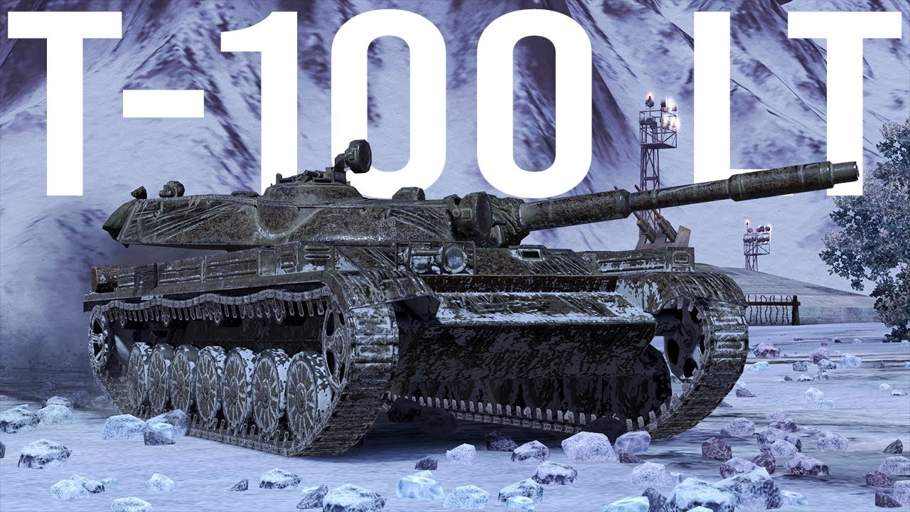 T-100 LT - WoT Blitz Update 8.7 - YouTube
