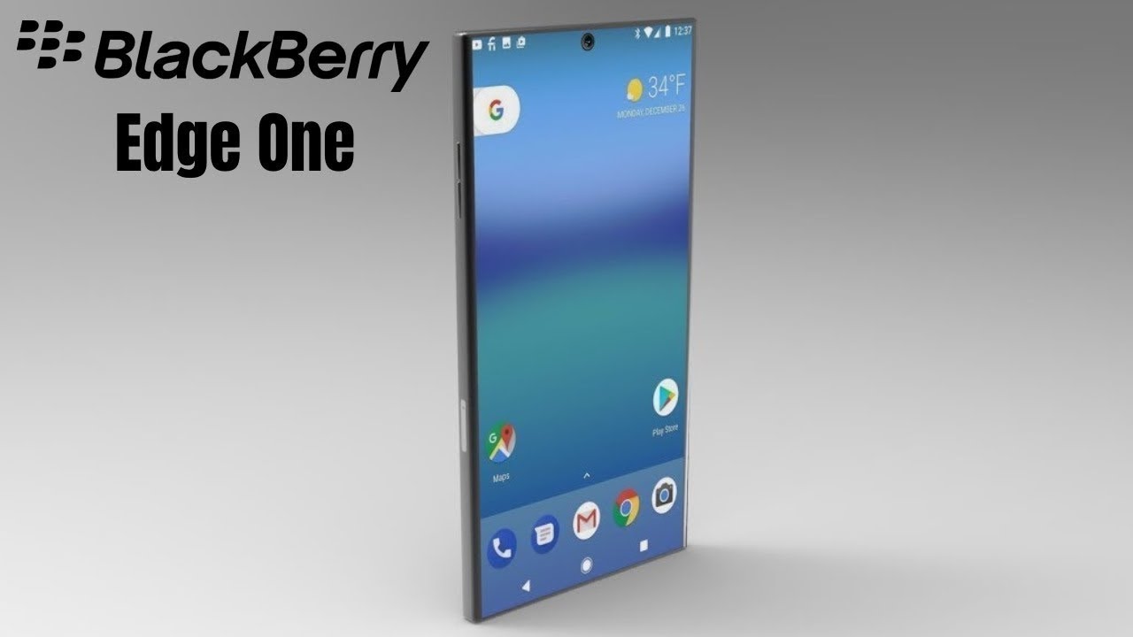 Blackberry Edge One 2018 Full Design & Concept - YouTube