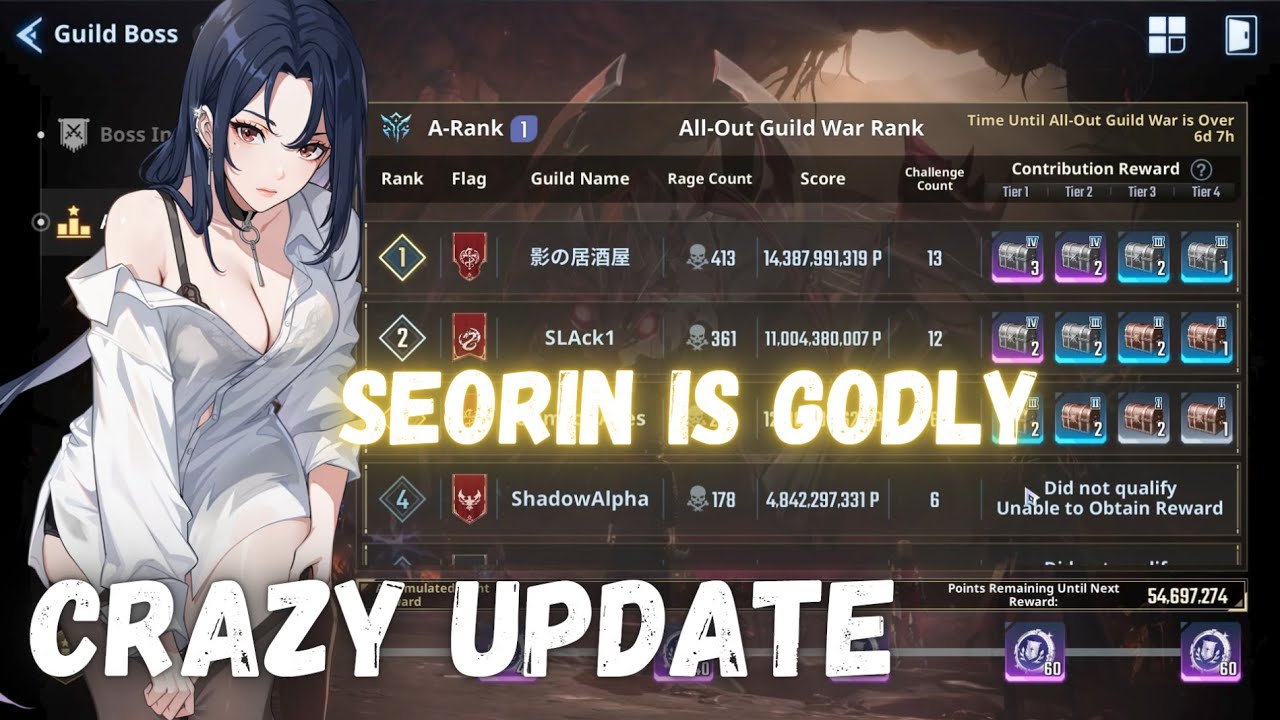 Crazyy Update, Seorin is in the game finally.. - YouTube