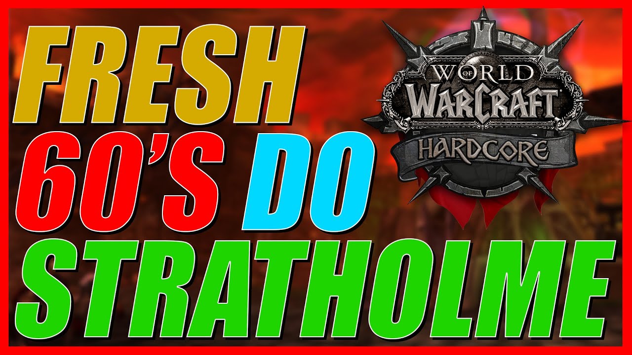 Fresh 60's Do Strat Undead with Xaryu (Hardcore WoW) - YouTube