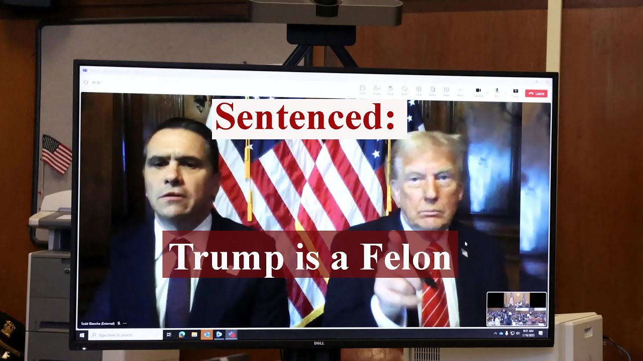 Donald Trump Makes History - The First Felon to Serve as President ...