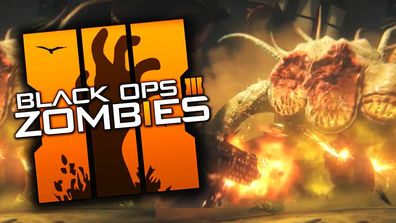 BO3 Zombies 'Shadows of Evil' First Room - 2 BOSS ! - YouTube