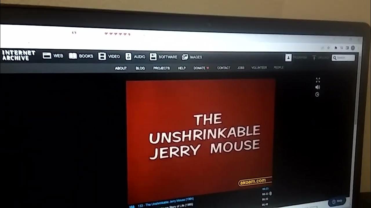 The Unshrinkable Jerry Mouse 1964 Intro Read Disc Youtube