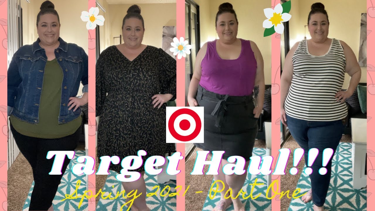 SPRING 2021 | TARGET PLUS SIZE HAUL!!! | PLUS SIZE FASHION - YouTube