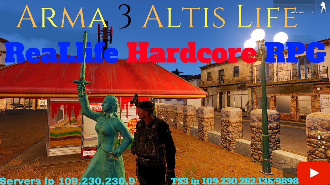 Arma 3 Altis Life Reallife RPG Cop oder Rebelle??? - YouTube