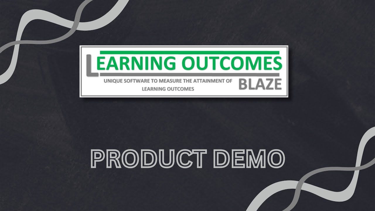 Learning Outcomes Blaze - YouTube