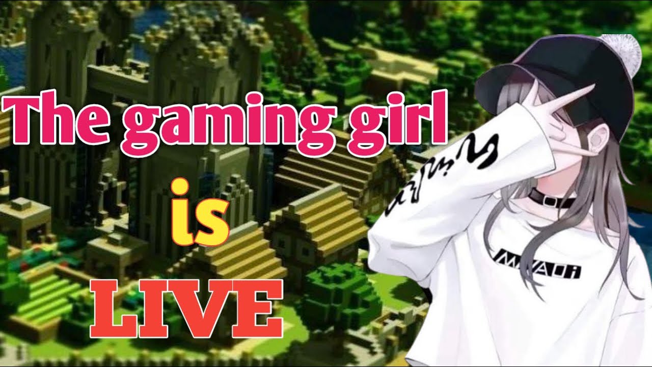 Minecraft Live Stream In Telugu Girl Playing Minecraft| Playing Solo ...
