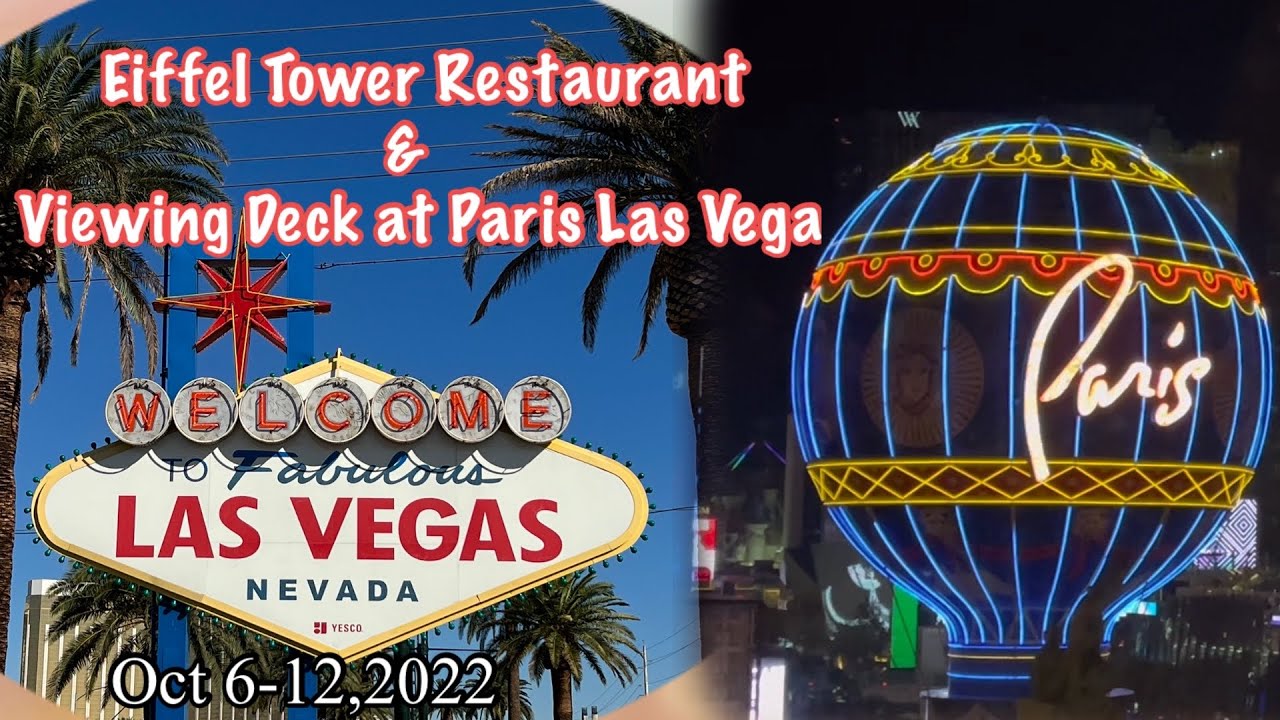 Eiffel Tower Restaurant & Viewing Deck - YouTube