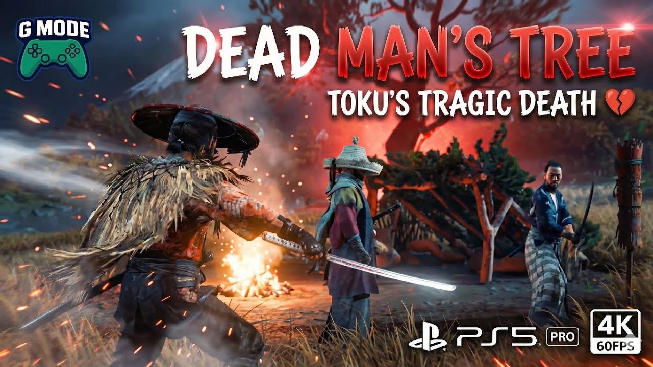 Ghost of Yotei – Dead Man’s Tree 🌑🌲 #ghostofyotei #ps5 #ps5pro #4k60fps ...