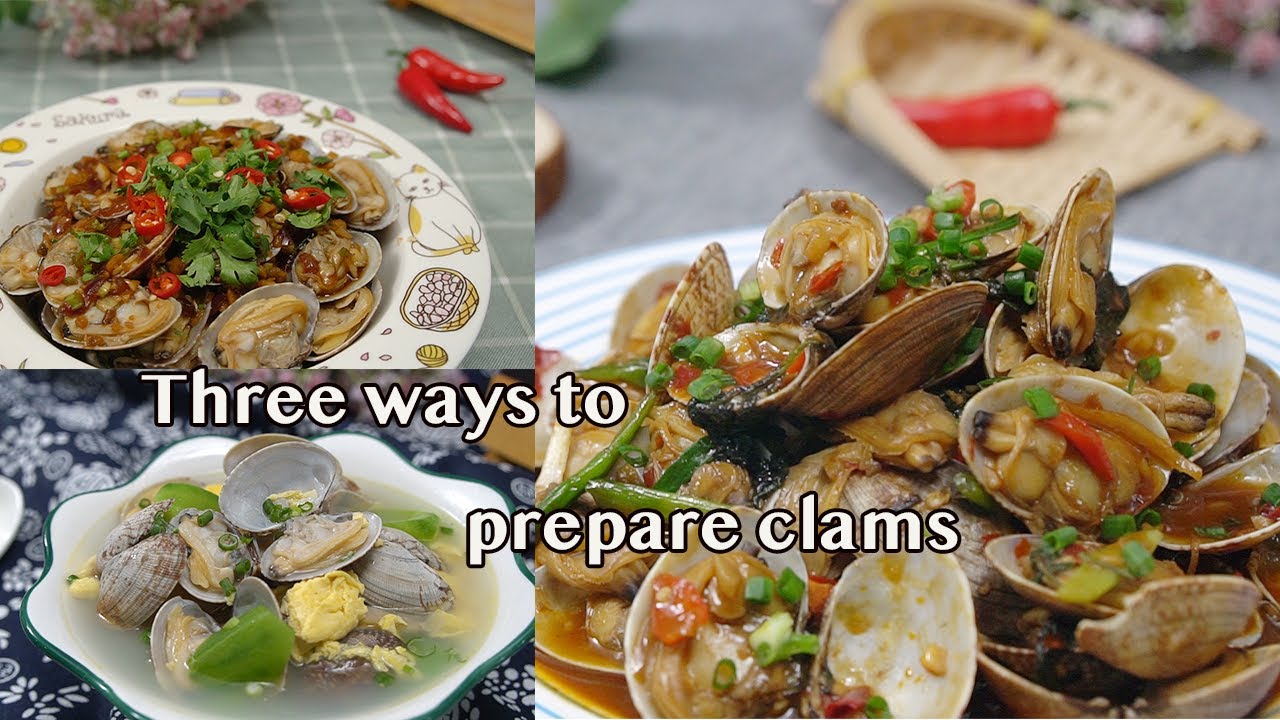 A delicious and easy way to make clams - YouTube