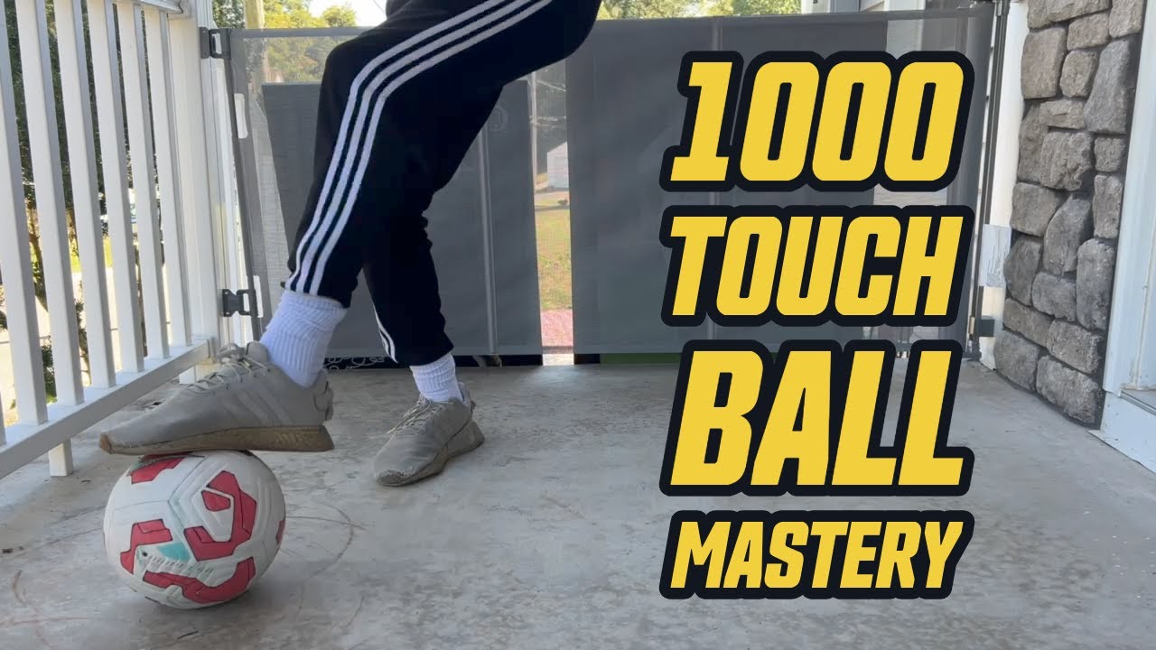 20 Fast Footwork Soccer Drills | 1000 Touch Ball Mastery - YouTube