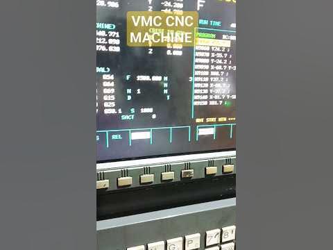 VMC CNC MACHINE || RUNNING PROGRAMMING - YouTube