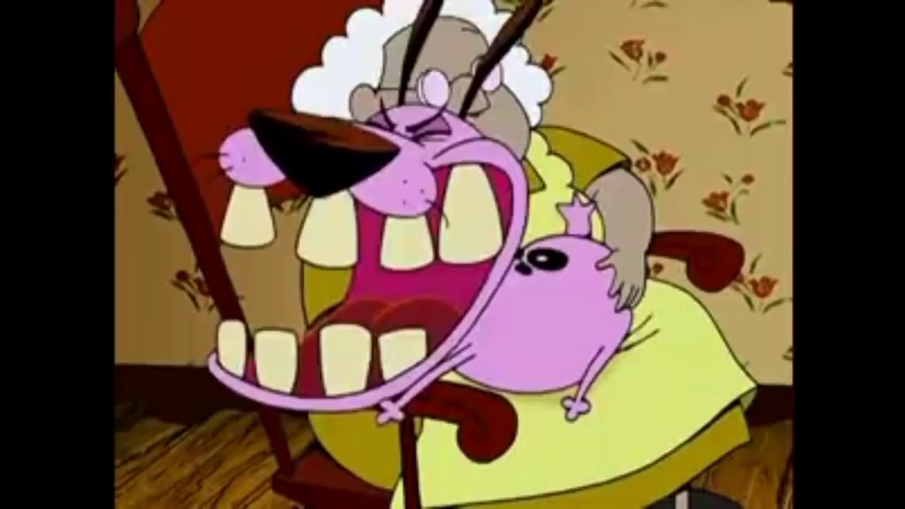 Courage the cowardly dog show scream moment read description - YouTube