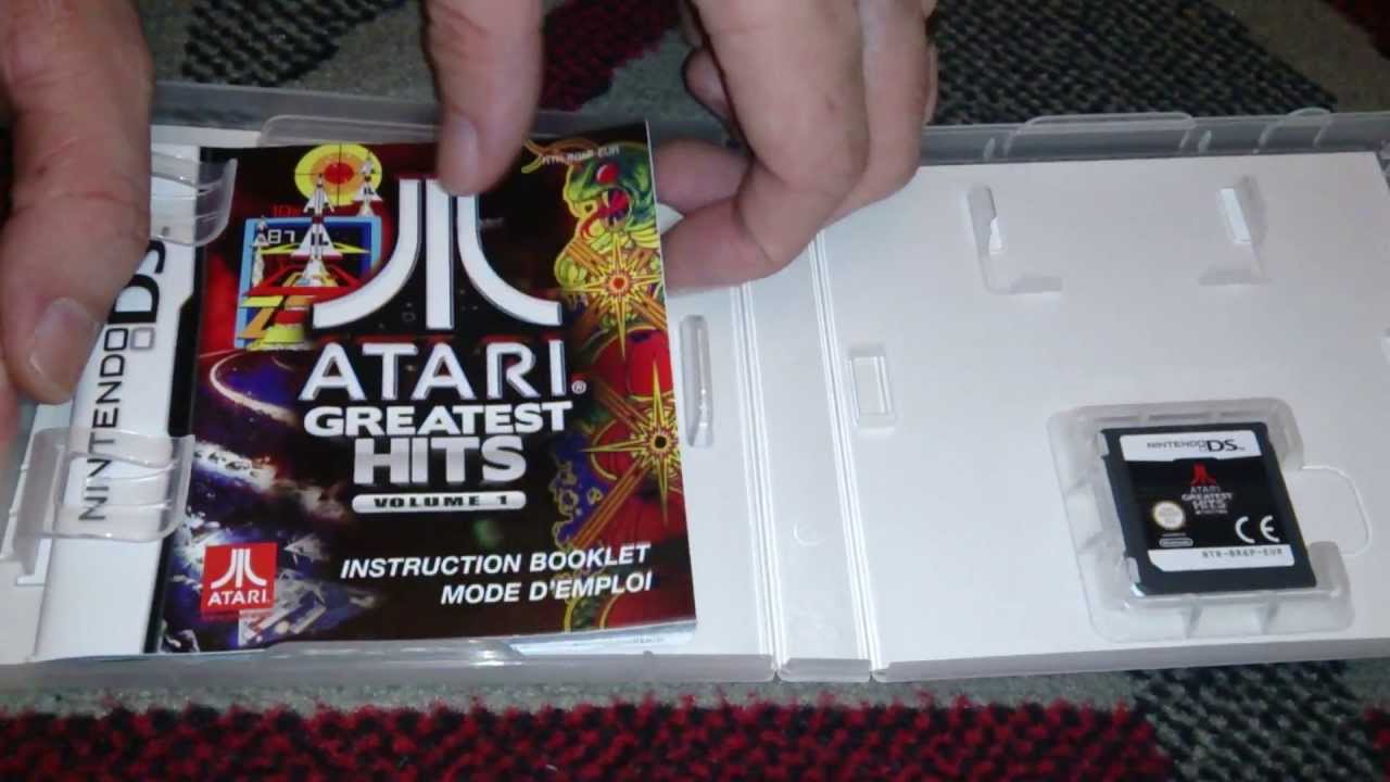 Nostalgamer Unboxes Atari Greatest Hits On Nintendo DS UK PAL Version ...