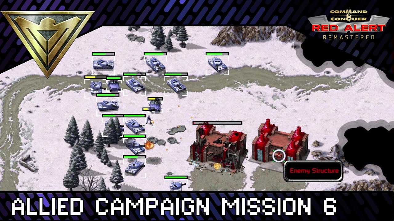 Red Alert Remastered | Allied Campaign - Mission 5 - Infiltrate the ...