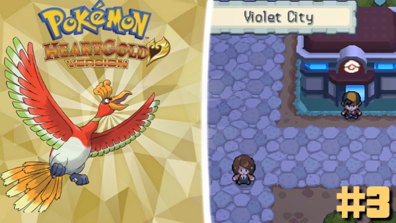 W DRODZE do VIOLET CITY - Pokemon HeartGold PL [#3] - YouTube