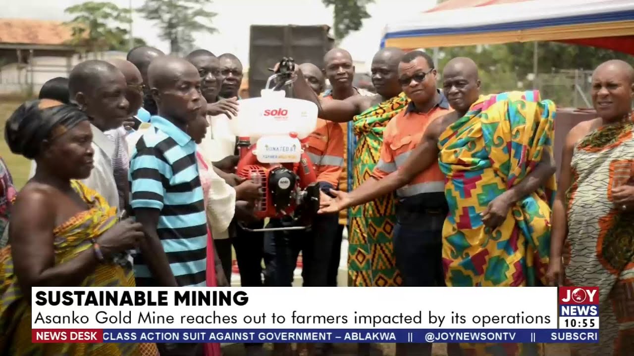 Sustainable Mining: Asanko Gold Mine reaches out to farmers impacted by ...