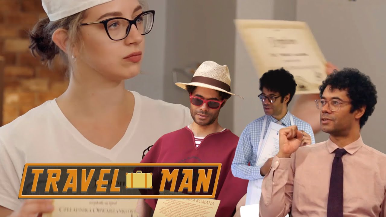 ALL of Richard Ayoade's Travel Man Certificates & Awards | Travel Man ...