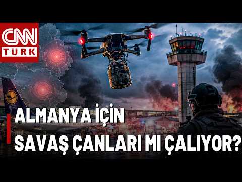 Almanya Alarmda: Havaalanına Patlayıcı Yüklü İHA Nasıl Girdi? Ukrayna Savaşı Almanya'ya Mı Taşındı?