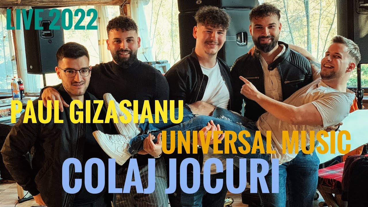 Paul Gizasianu & Universal Music🌍Colaj jocuri🟣Live 2022 - YouTube