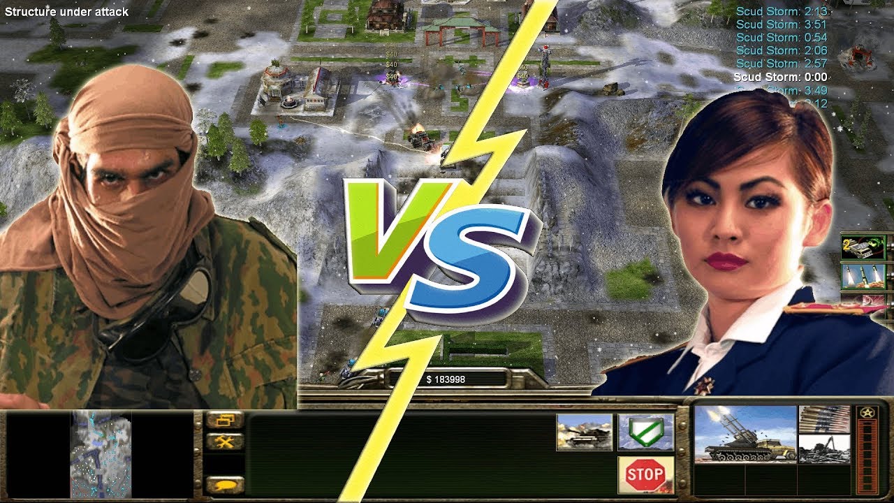 Generals Zero Hour - Challenge - Dr. Thrax vs General Leang - Hard ...