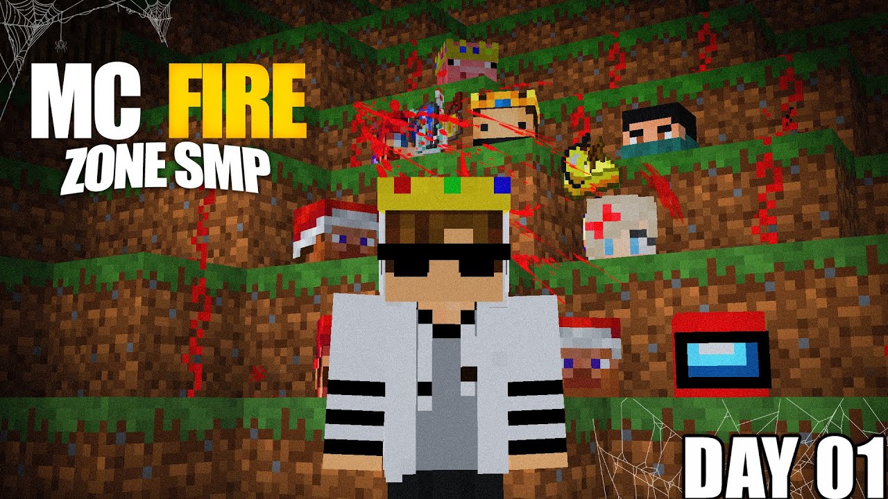MINECRAFT FIRE ZONE SMP DAY-1 #live #minecraft - YouTube