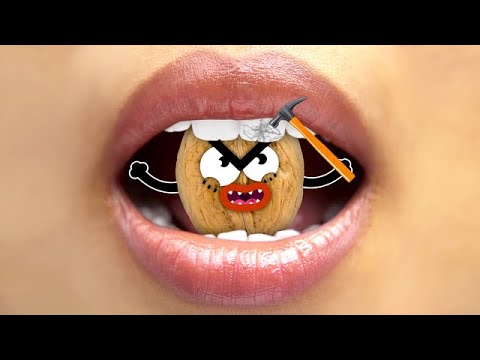 Secret Room In The Mouth! If Food Was Alive By DOODLAND - YouTube