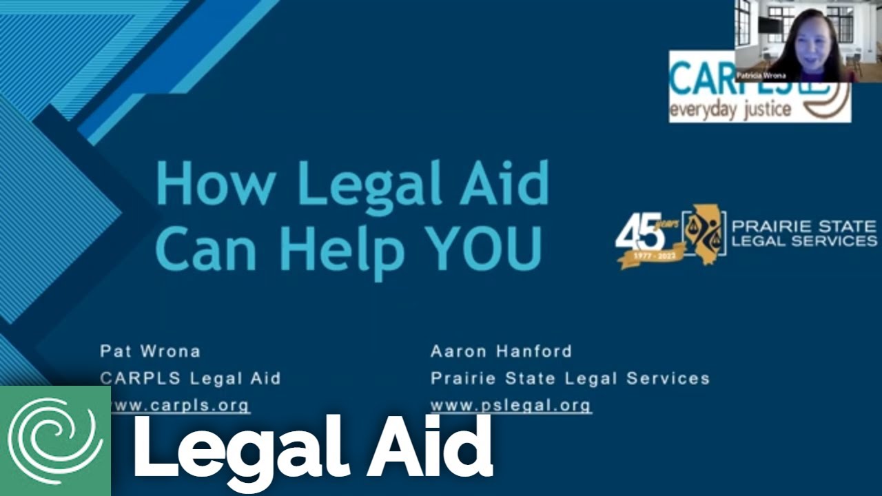 Legal Matters: Legal Aid Can Help - YouTube