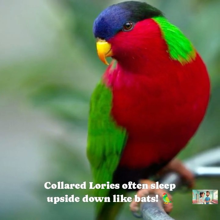 National Bird of Fiji Collared Lory #birds #wildlife #animals - YouTube