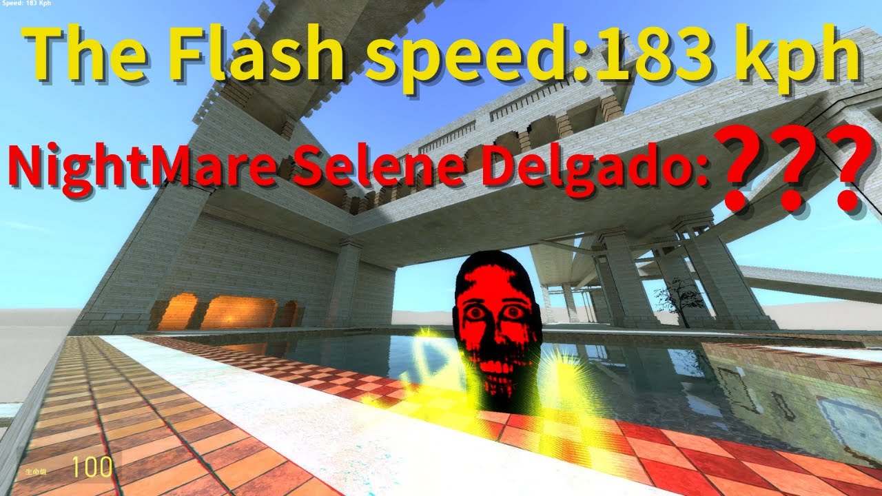 The Flash vs NightMare Selene Delgado Lopez - YouTube