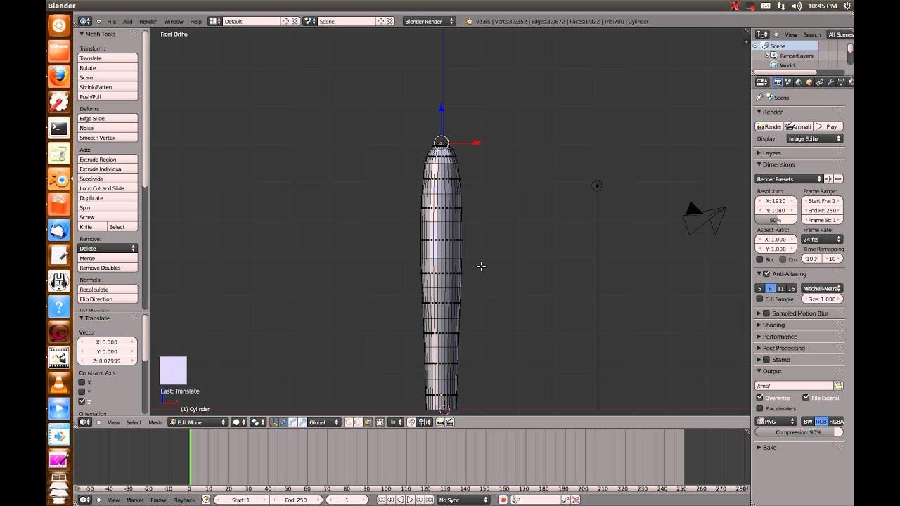 Making a Cactus in Blender (Part 1: Basic modeling) - YouTube