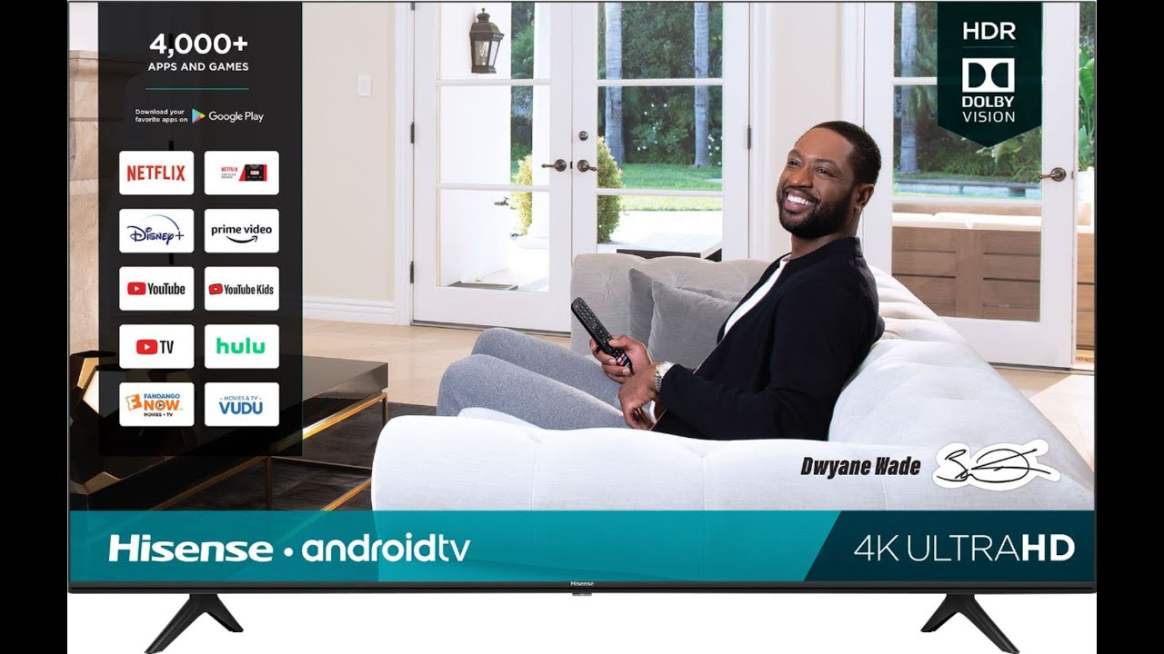 Hisense 55" Android 4K TV Unboxing - YouTube