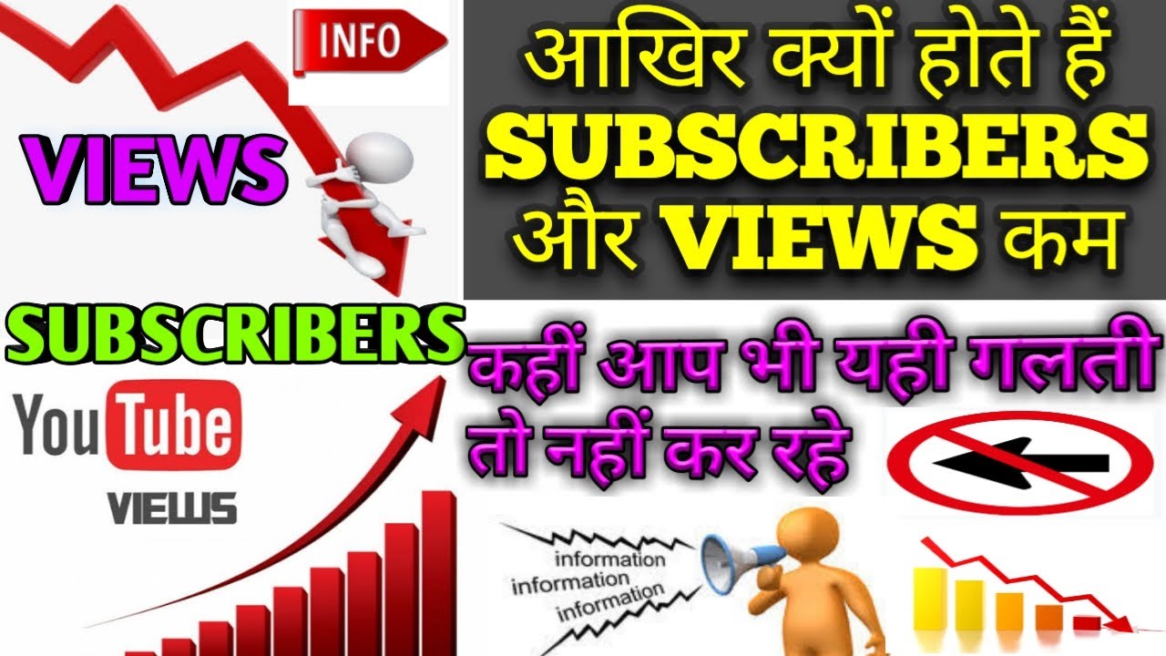Why Subscribers and Views Decrease | Subscribers Automatically Decreased - YouTube