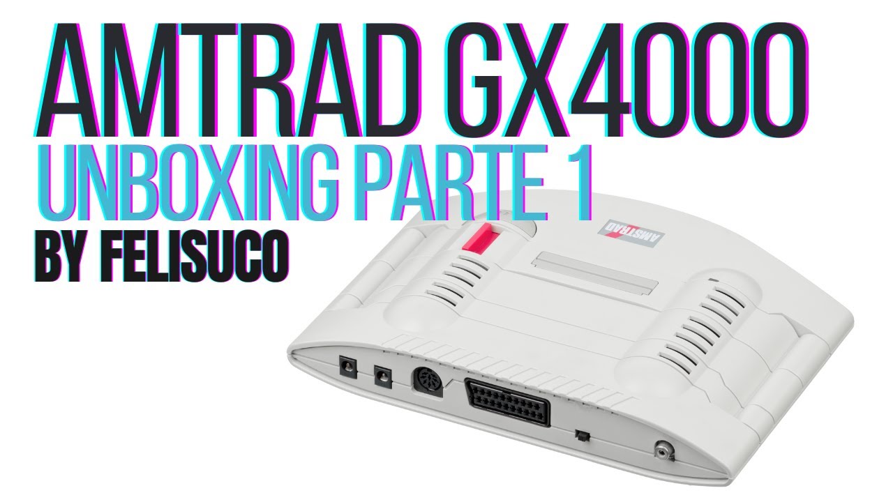 UNBOXING PARTE 1 AMSTRAD GX4000, la última consola de Amstrad y el fin ...