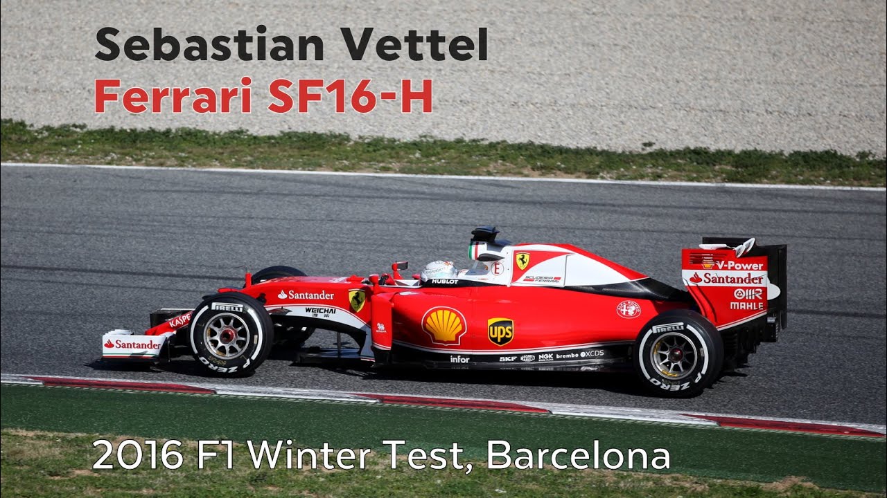 Ferrari SF-16H, Sebastian Vettel - 2016 F1 winter testing, Barcelona ...