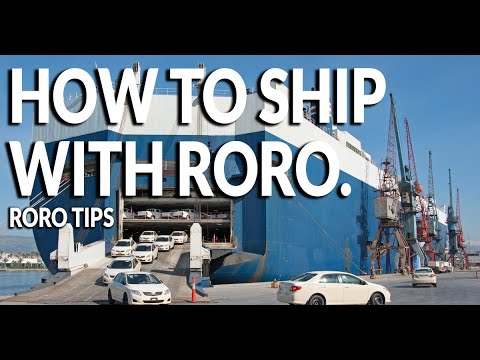 How is RoRo shipping done, Cost to ship a car internationally? Steps to ...