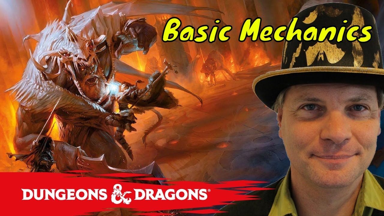 Basic Game Mechanics - Core Dungeons & Dragons 5E Rules #1 🔴#4k LIVE ...