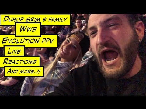 duhop WWE Evolution All Women's pay per view Live Reactions vlog - YouTube